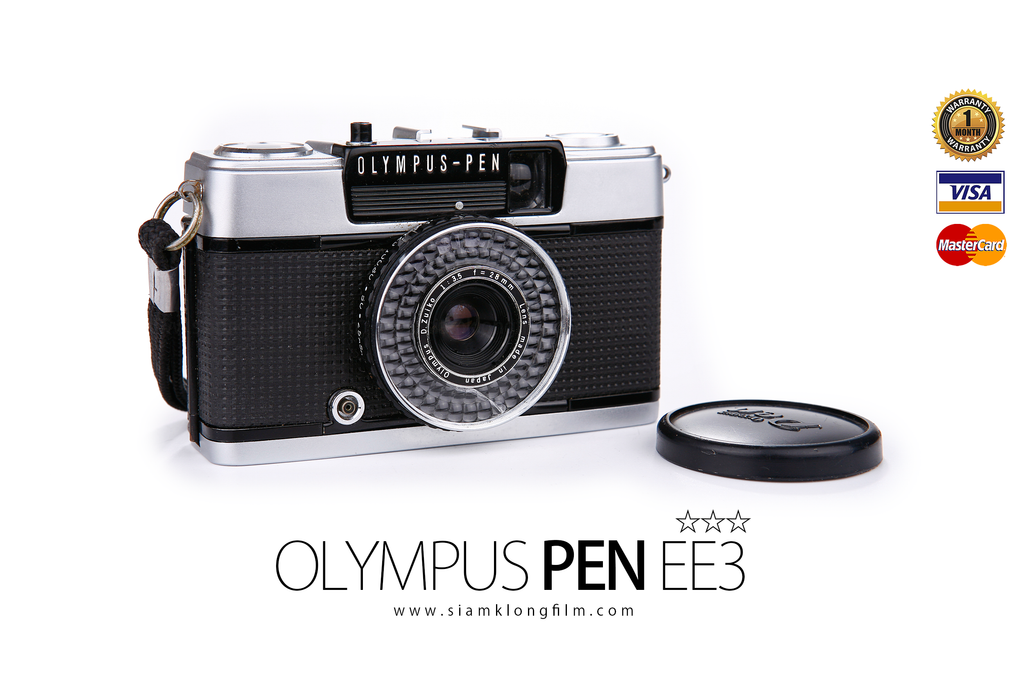 [SALE] กล้องฟิล์ม Olympus PEN EE3 (ค.ศ. 1973) – สยามกล้องฟิล์ม