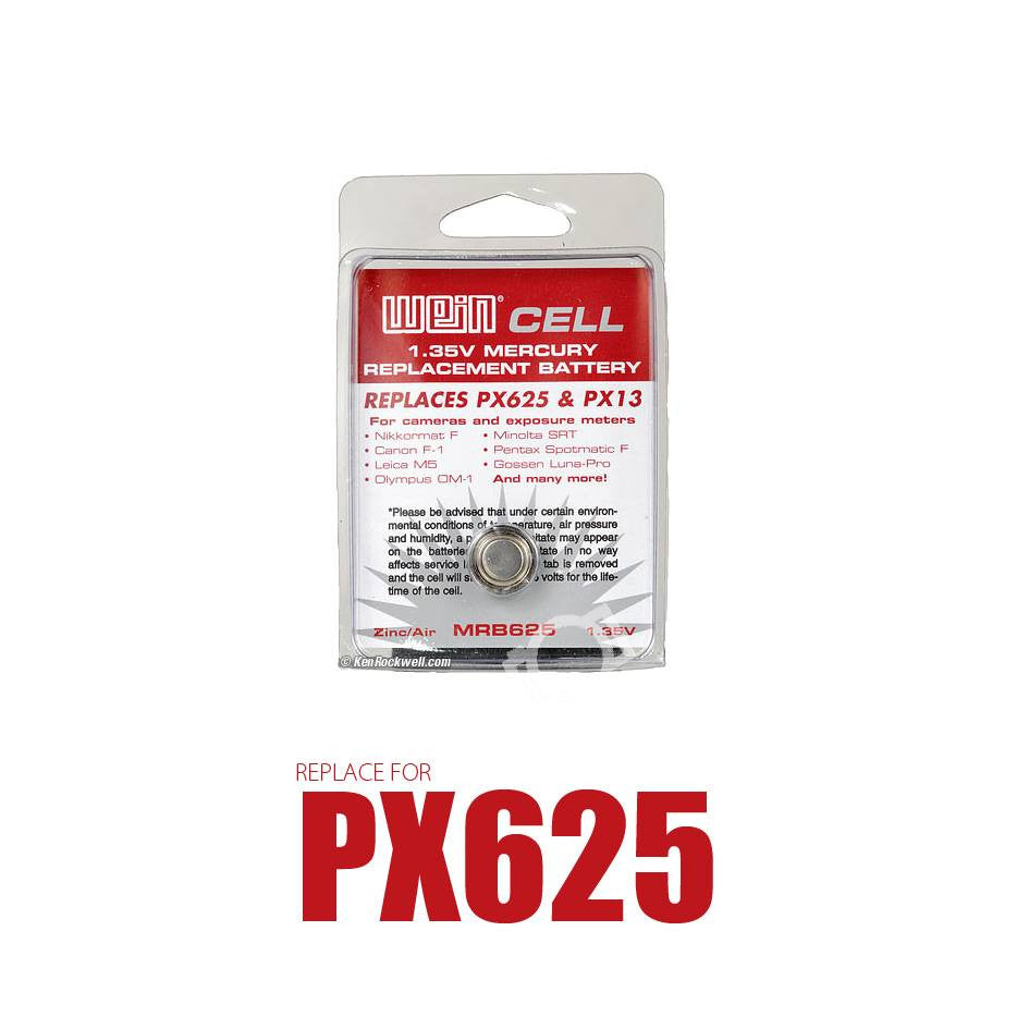 แบตเตอรี่ MRB625 PX625 (PX13) 1.35V สำหรับ กล้องฟิล์ม – สยามกล้องฟิล์ม